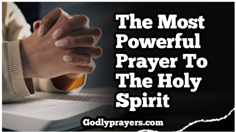 The Most Powerful Prayer to the Holy Spirit: 7 Life-Changing Prayers ...