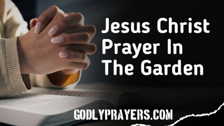 7 Powerful Lessons From Jesus Christ Prayer in the Garden That Will ...